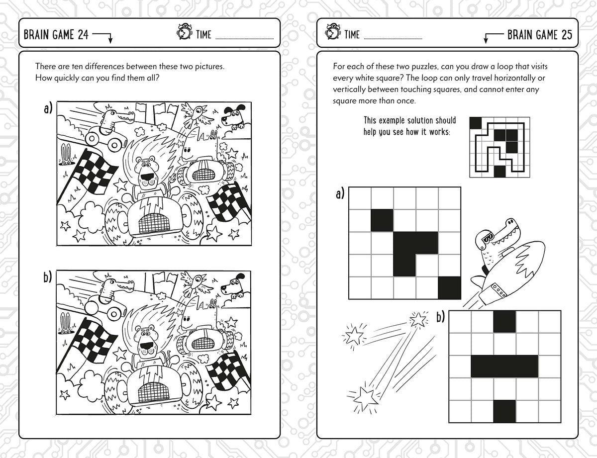 5-Minute Brain Games For Clever Kids – ShenanigansToys
