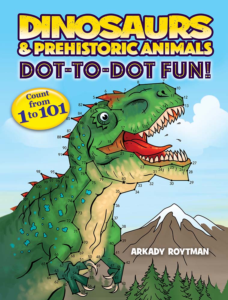 Dinosaurs & Prehistoric Animals Dot-to-Dot Fun – ShenanigansToys