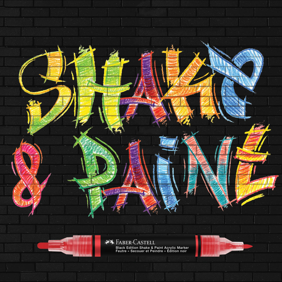 Shake & Paint Markers 6 Count Classic Colors – ShenanigansToys