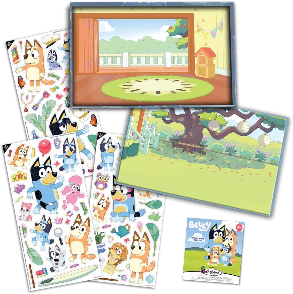 Bluey Colorforms Play Set – ShenanigansToys